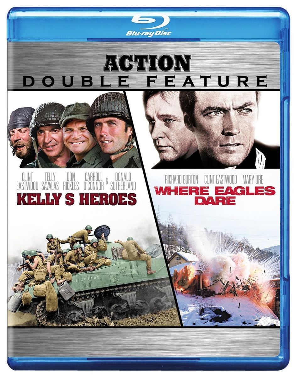 Clint Eastwood, Where Eagles Dare & Kelly's Heroes - Novo | Item de ...