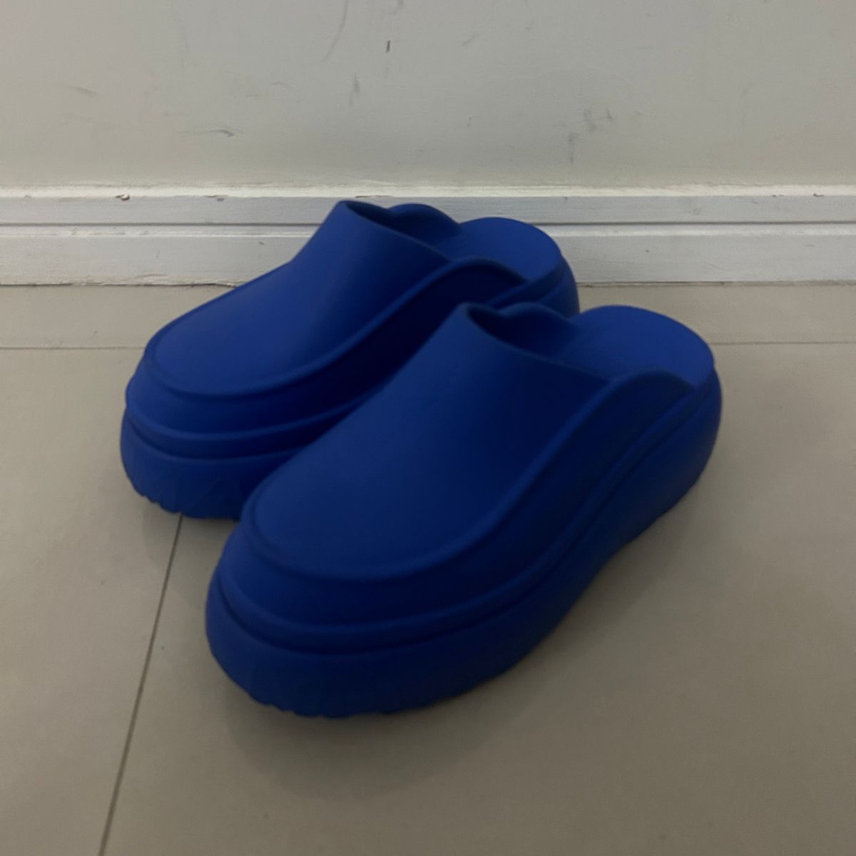 Clog Melissa + Marc Jacobs Azul | Sapato Feminino Melissa Usado ...