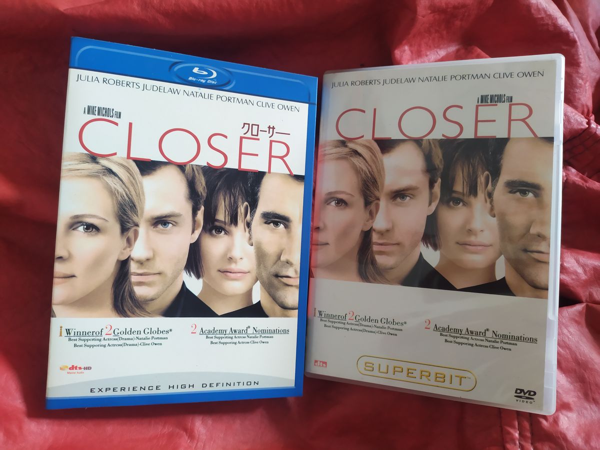 Closer Perto Demais Importado Luva Leia O Anúncio | Filme e Série ...