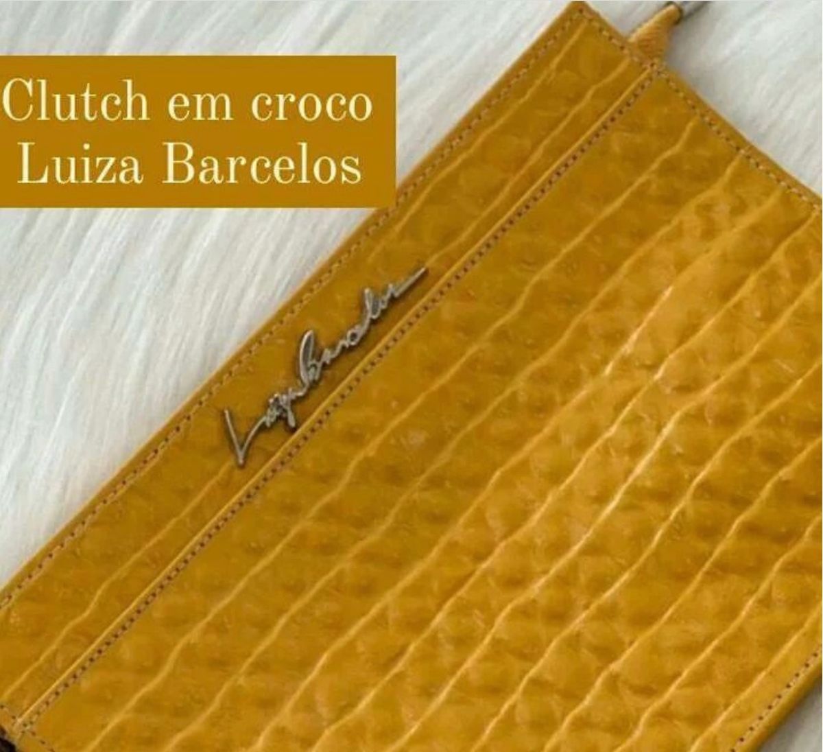 Clutch Luiza Barcelos | Clutch Feminina Luiza Barcelos Nunca Usado ...