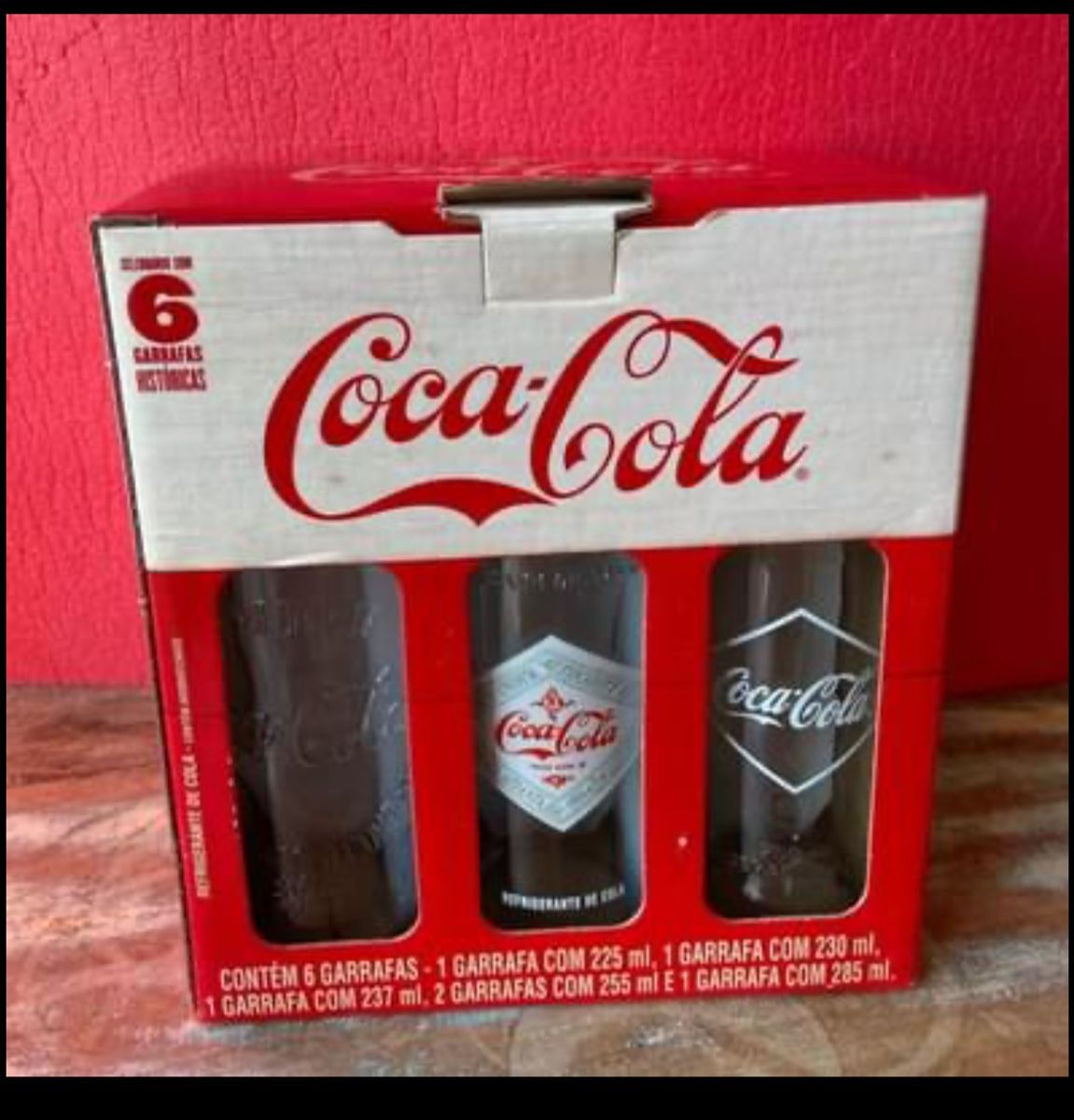 Coca Cola - Retro-06 Unidades-lacradas - Na Caixa-p/coleção | Produto ...