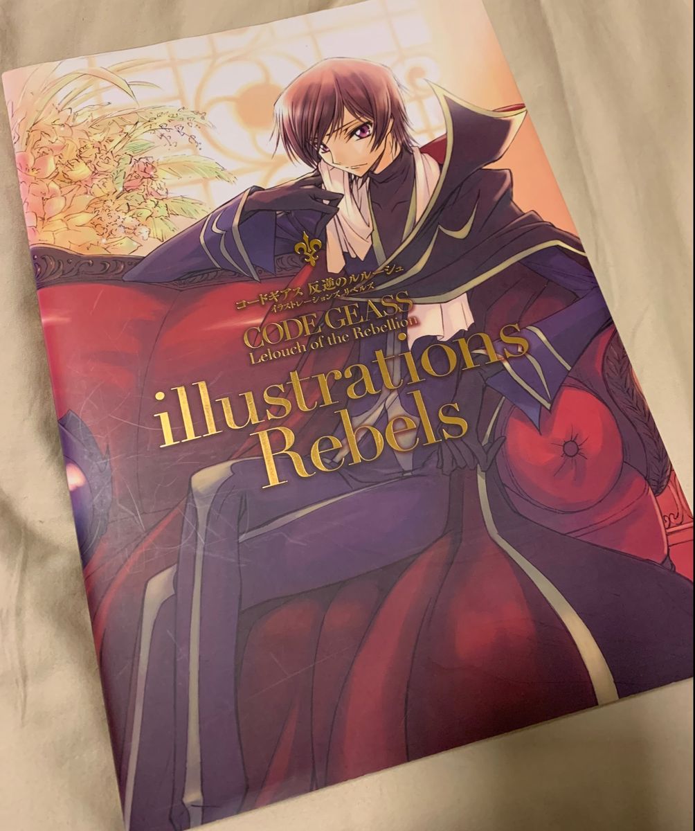 Code Geass Illustrations Rebels Artbook Livro Usado 82782551 Enjoei