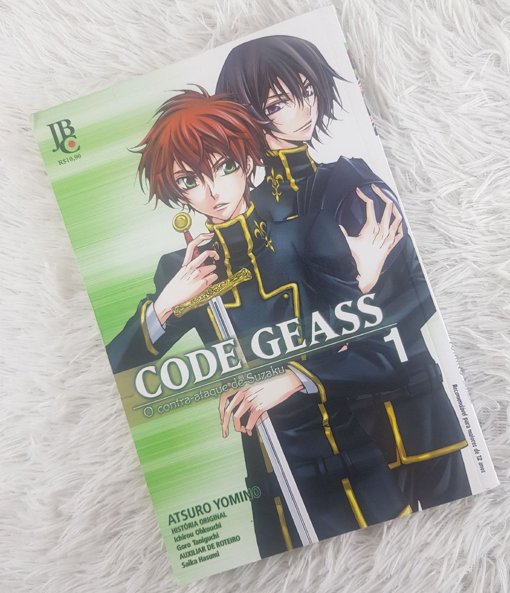 Code Geass - O Contra-ataque de Suzaku - Volume 1 | Livro Jbc Usado ...