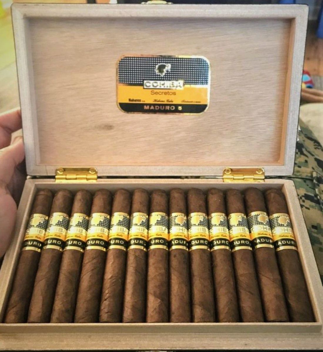 Cohiba Maduro N.5 "gênios", Caixa Lacrada e Selada Habanos, 25 Unidades ...