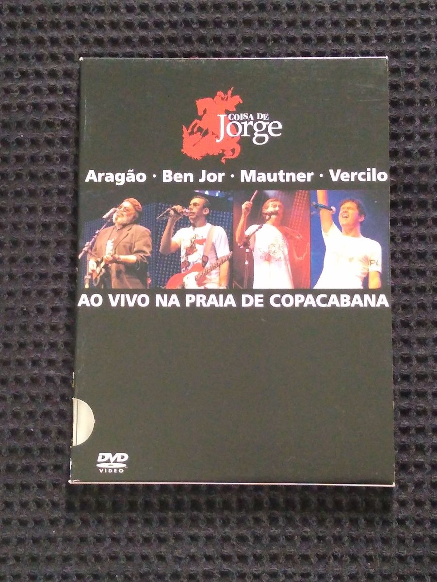 Dvd - Coisa de Jorge - Aragão, Ben Jor, Mautner e Vercilo. | Item de Música Usado 73073527 | enjoei