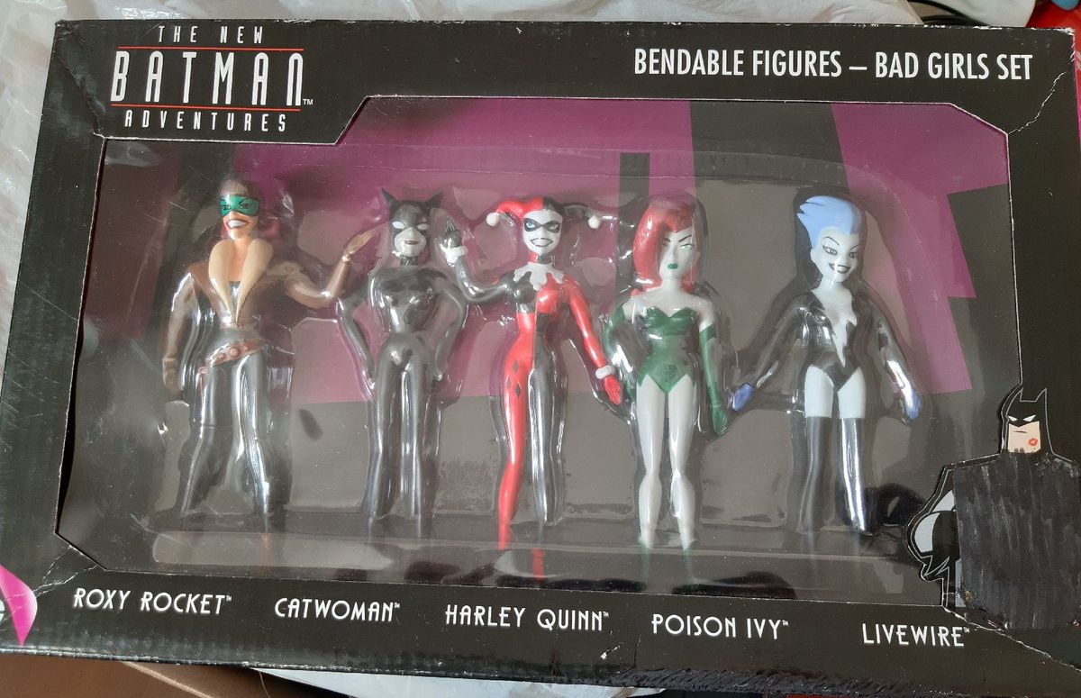 Coleção - The New Batman - Bad Girls - 5 Figuras | Brinquedo Batman ...