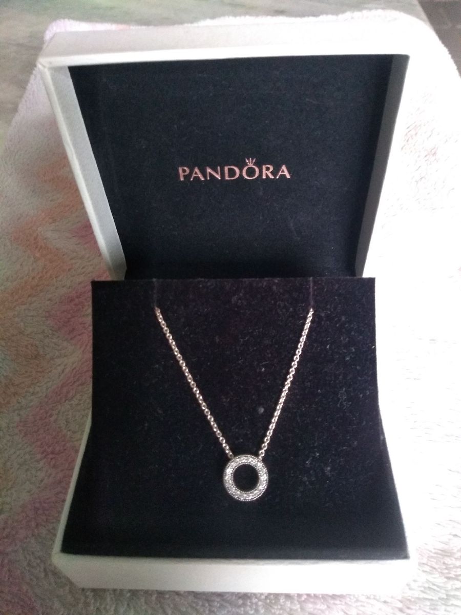 Colar Circulo Pequeno Pandora | Jóia Feminina Pandora Usado 77118958 ...