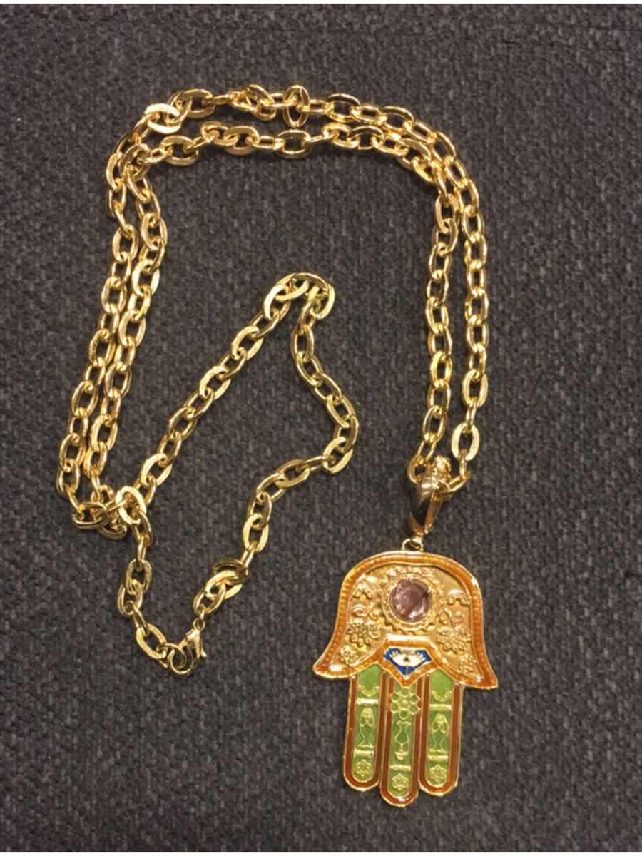 Colar Mão de Fátima Francesca Romana | Bijuteria Feminina Francesca ...