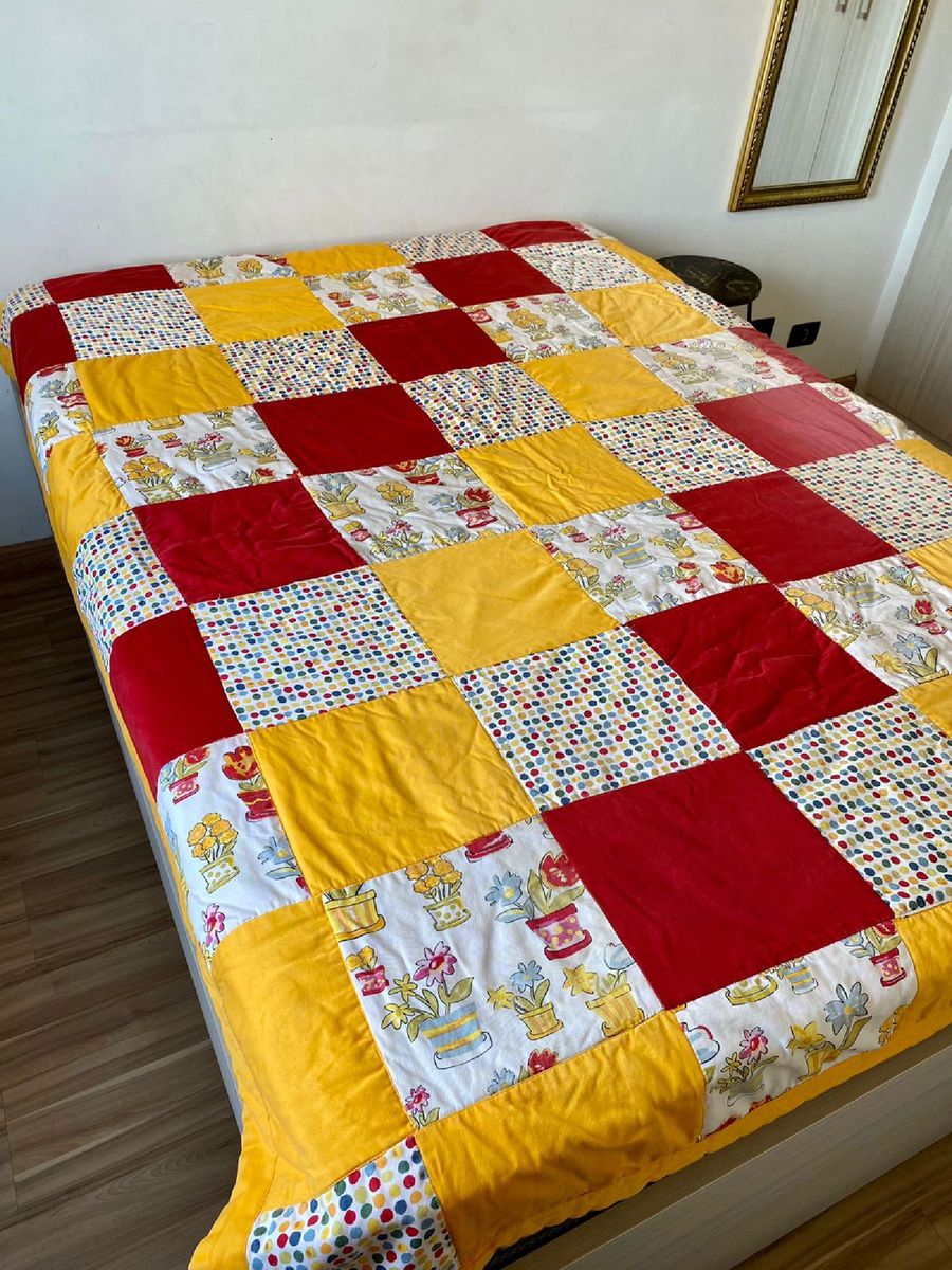 Colcha de Retalhos Cobre Leito | Móvel p/ Casa Vintage Relic Usado 73800547 | enjoei