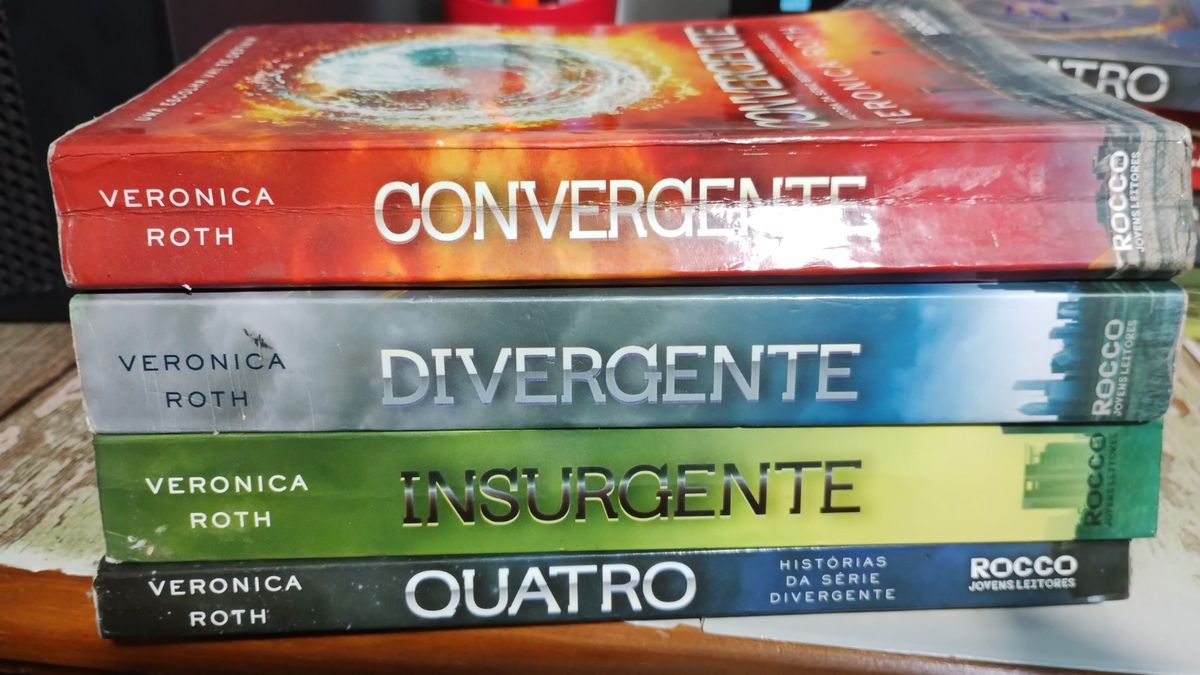 Coleção 1 - Divergente de Veronica Roth | Livro Rocco Usado 109364926 ...