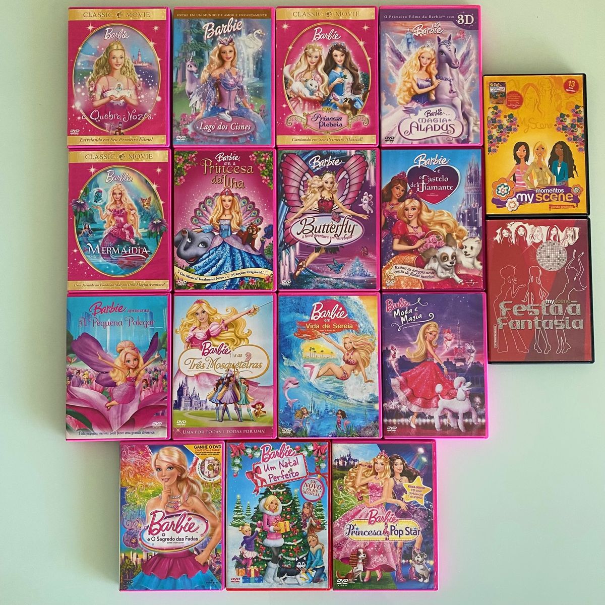 Coleção 17 Dvds da Barbie | Filme e Série Mattel Usado 85097753 | enjoei