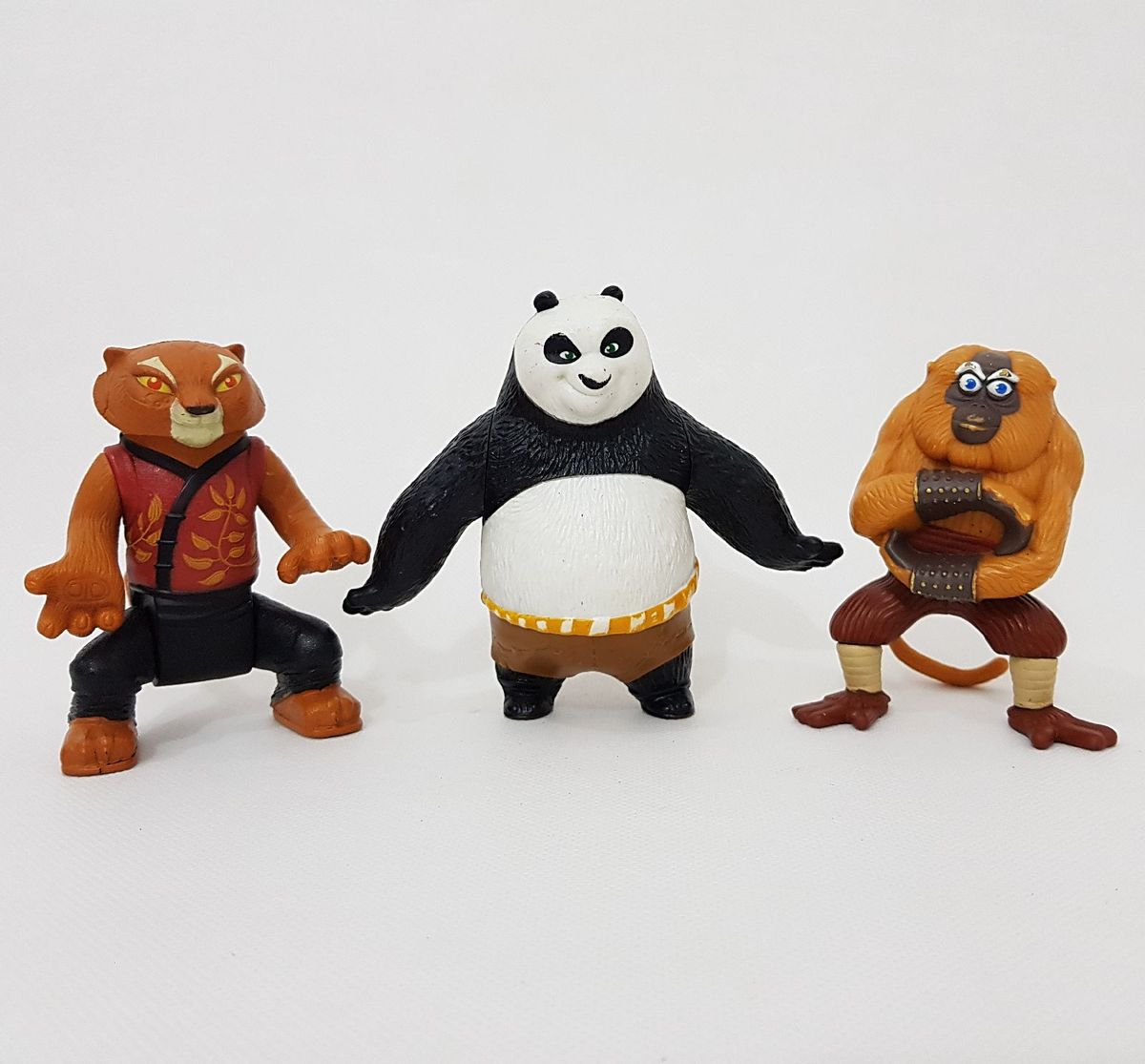 Coleção 3 Bonecos Kung Fu Panda | Brinquedo Kung Fu Panda Usado ...