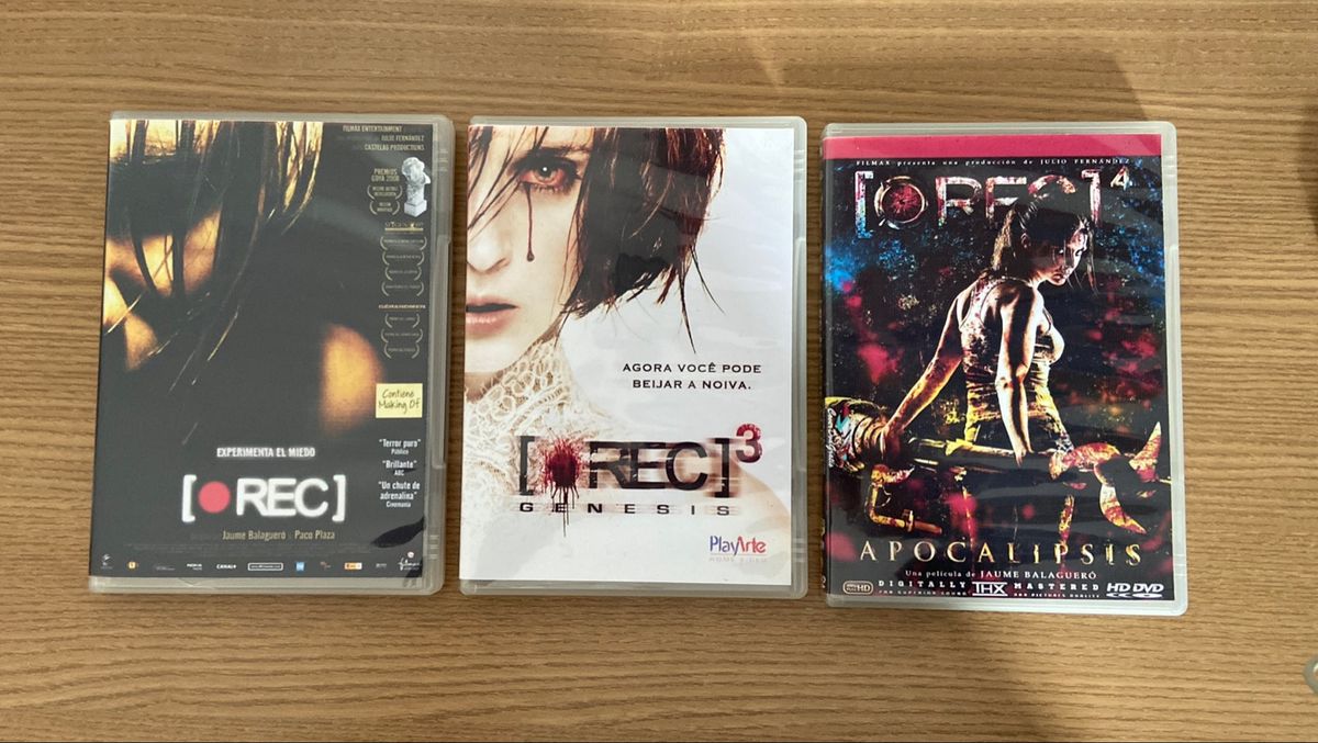 Coleção 2 Dvds Filme de Terror [ Rec ] | Filme e Série Filmax Usado ...