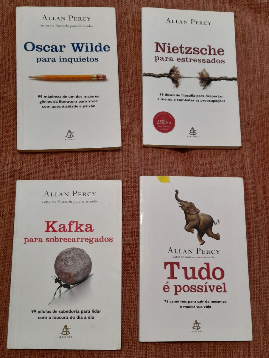 Coleção 4 Livros Allan Percy | Livro Sextante Usado 55609913 | enjoei