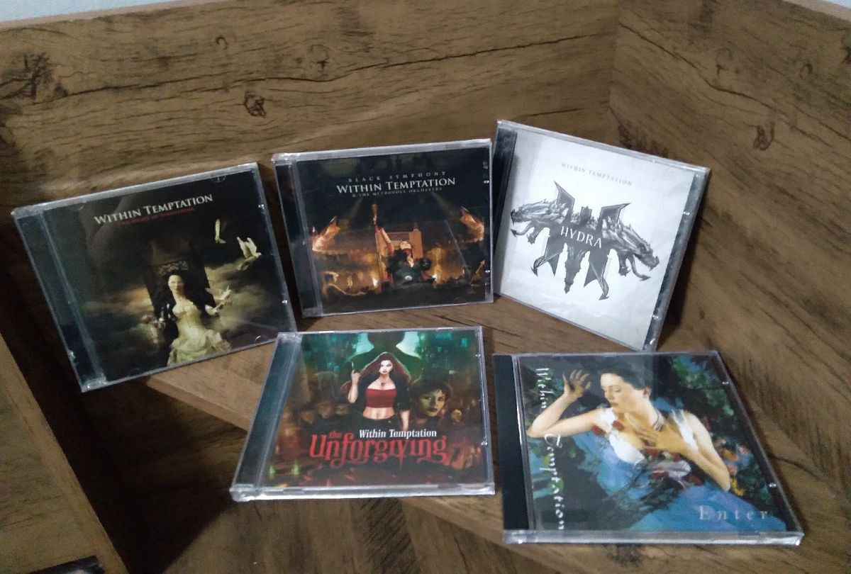 Coleção 5 Cds Within Temptation | Item de Música Nunca Usado 77801803 ...