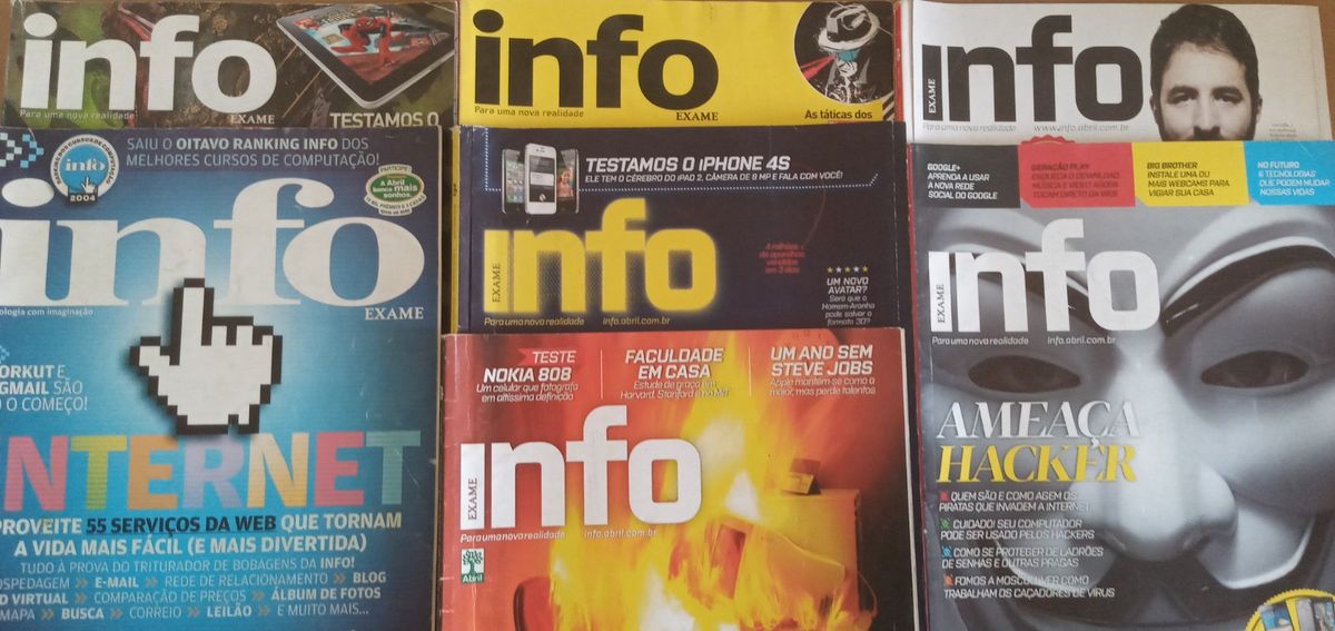 Coleção 7 Revistas Exame Info Abril | Livro Editora Abril Usado ...