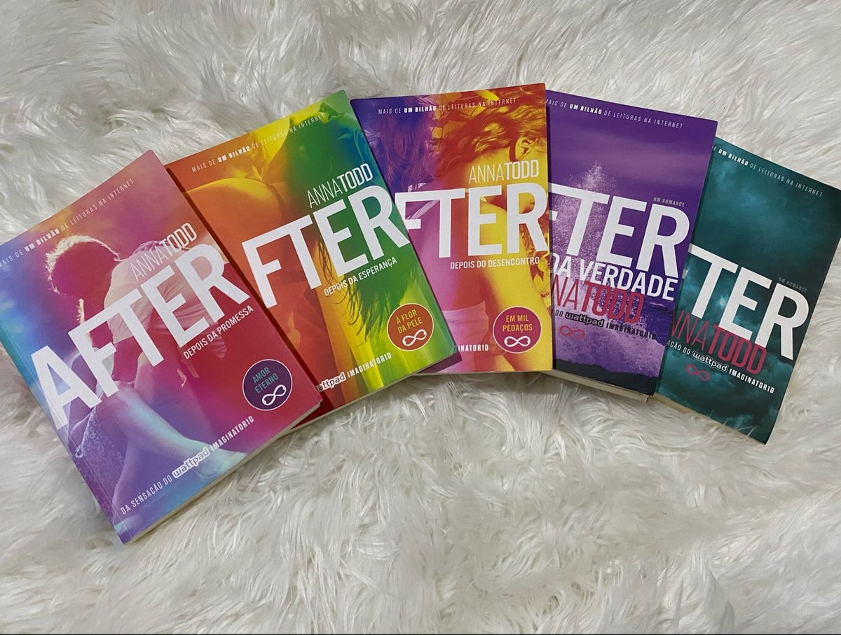 Coleção After - Anna Todd | Livro Usado 54489878 | enjoei