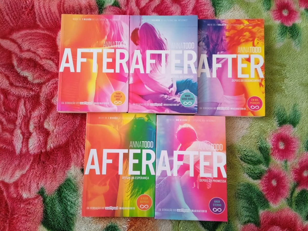 Coleção After Completa com 5 Livros | Livro Usado 85651041 | enjoei
