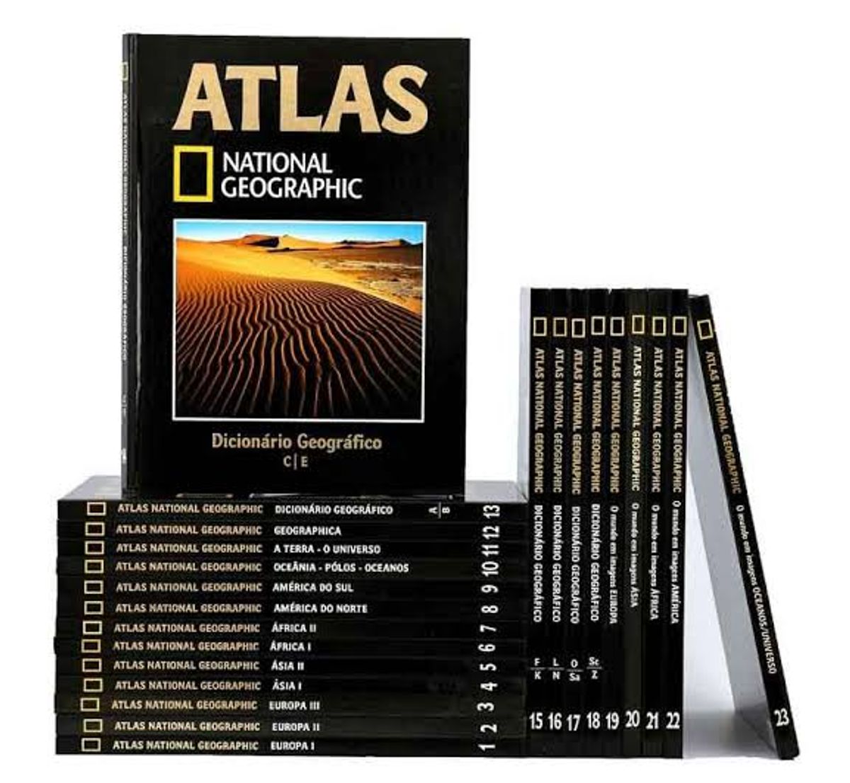 Coleção Atlas National Geographic | Livro Editora Abril Usado 90210531 ...