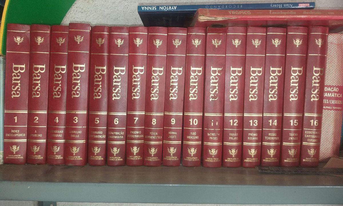 Coleção Barsa Ano 1994 | Livro Enciclopedias Usado 58060353 | enjoei