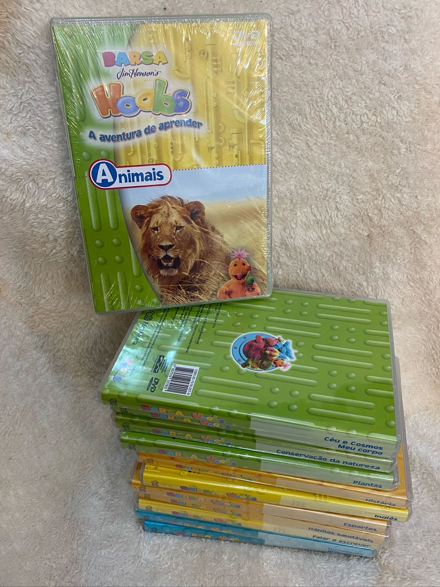 Coleção Barsa Hoobs 12 Livros e Dvds | Livro Barsa Planeta Nunca Usado ...