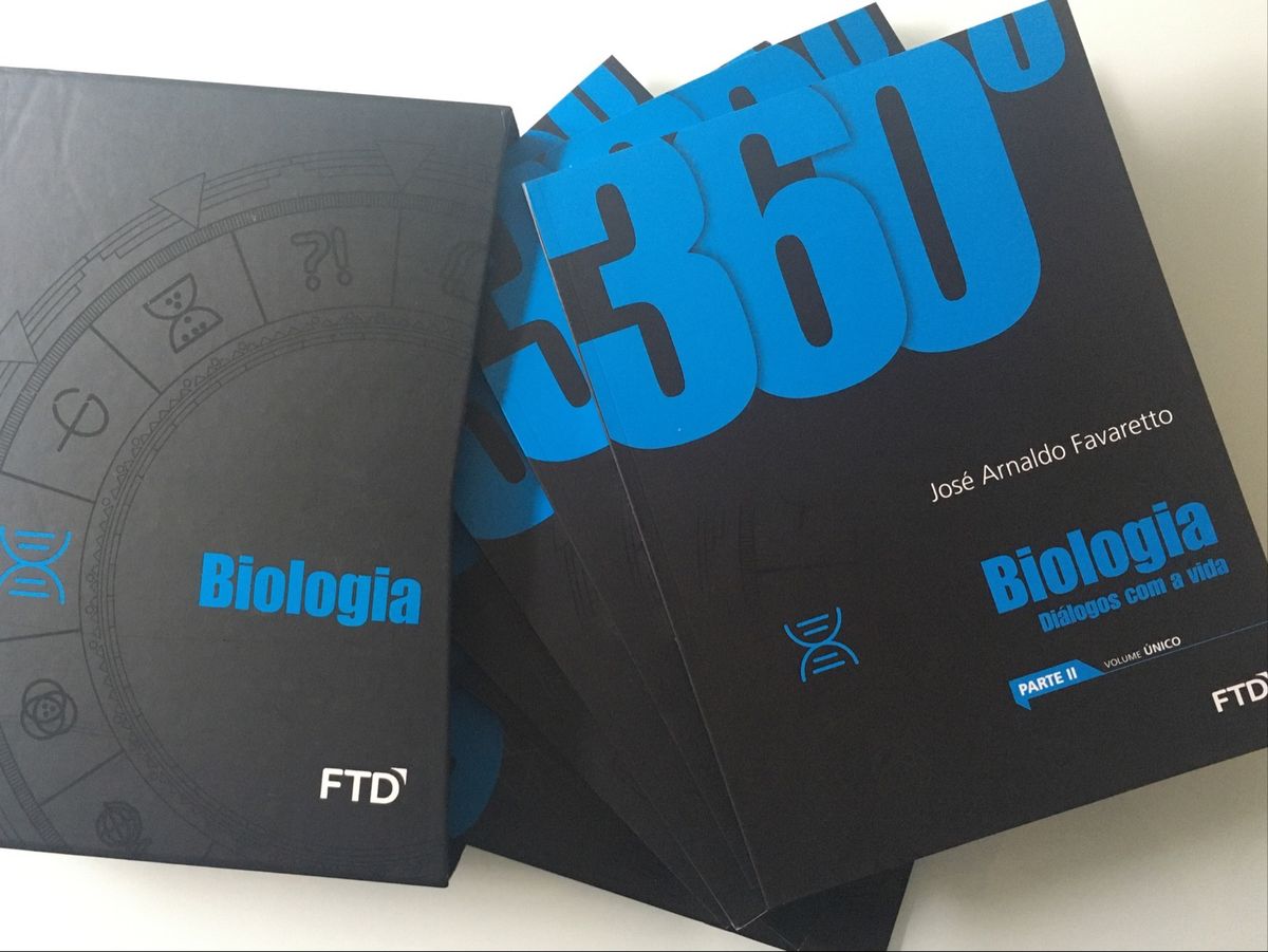 Coleção Biologia Ftd 360 | Livro Ftd Usado 64993075 | enjoei