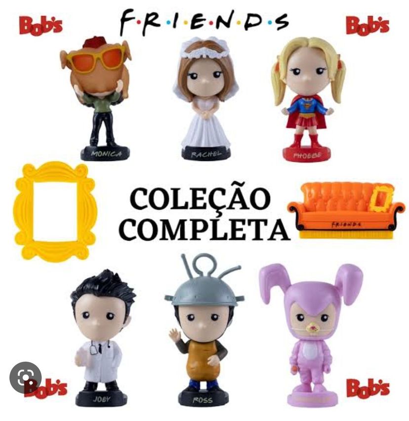 Coleção Bonecos Friends Bobs 2° Edição | Filme e Série Bob's Nunca ...