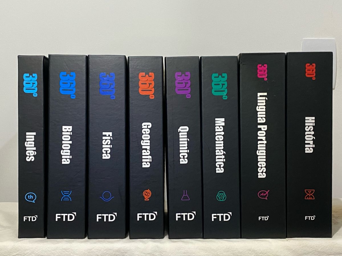 Coleção Box de Livros - Ftd 360 Graus | Livro Ftd 360 Graus Usado ...