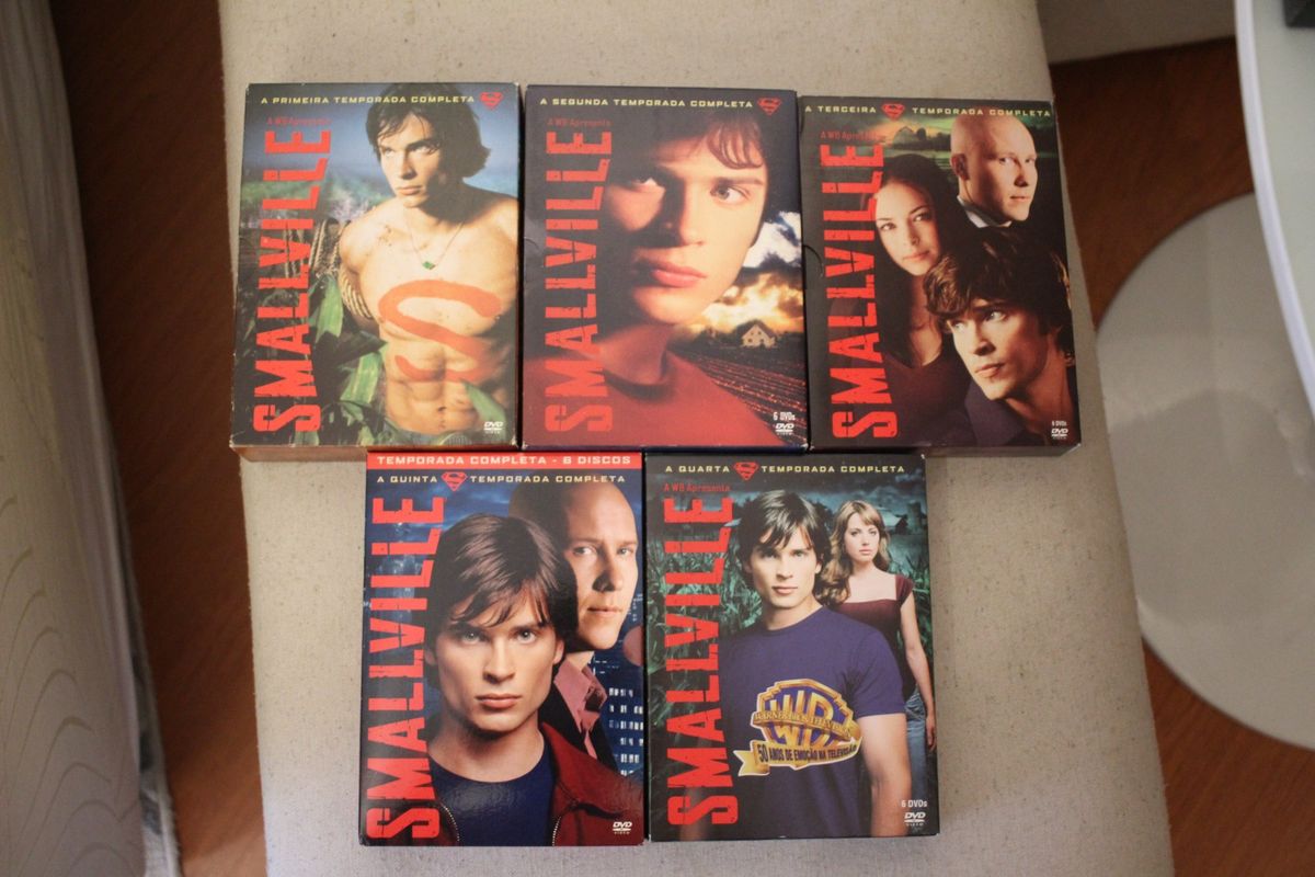 Coleção / Box do Seriado Smallville (primeira a Quinta Temporadas ...