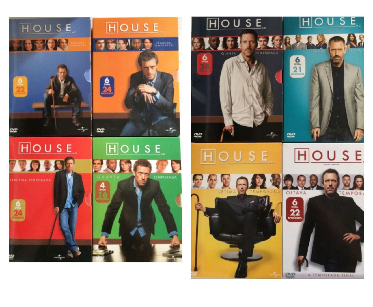 Coleção Box Doutor House. | Filme e Série Usado 71842256 | enjoei
