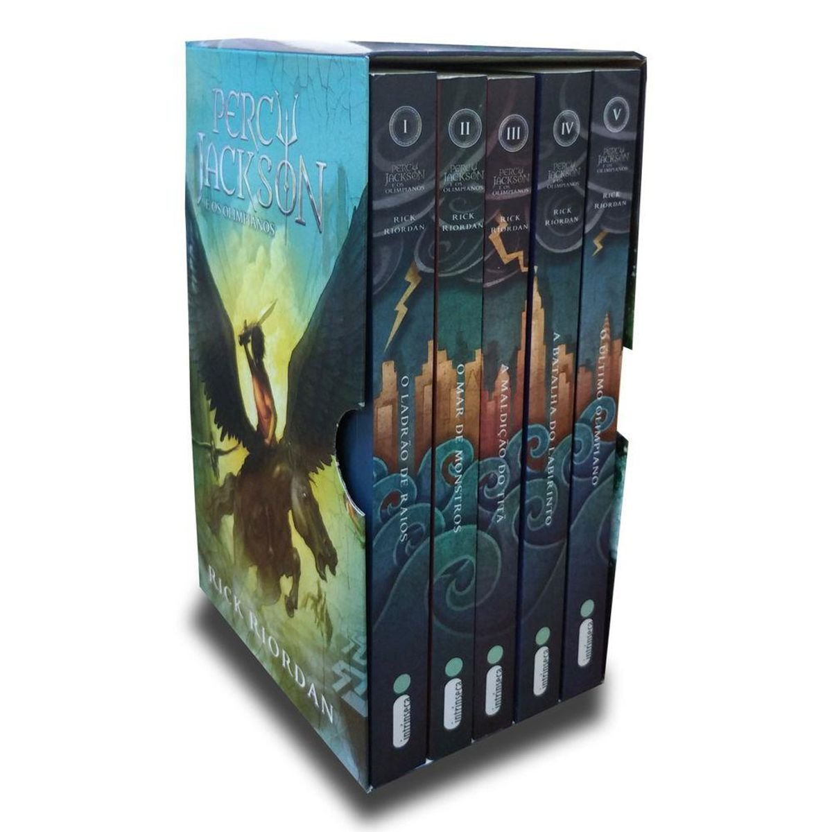 Coleção Box Percy Jackson e Os Olimpianos | Livro Usado 76710797 | enjoei