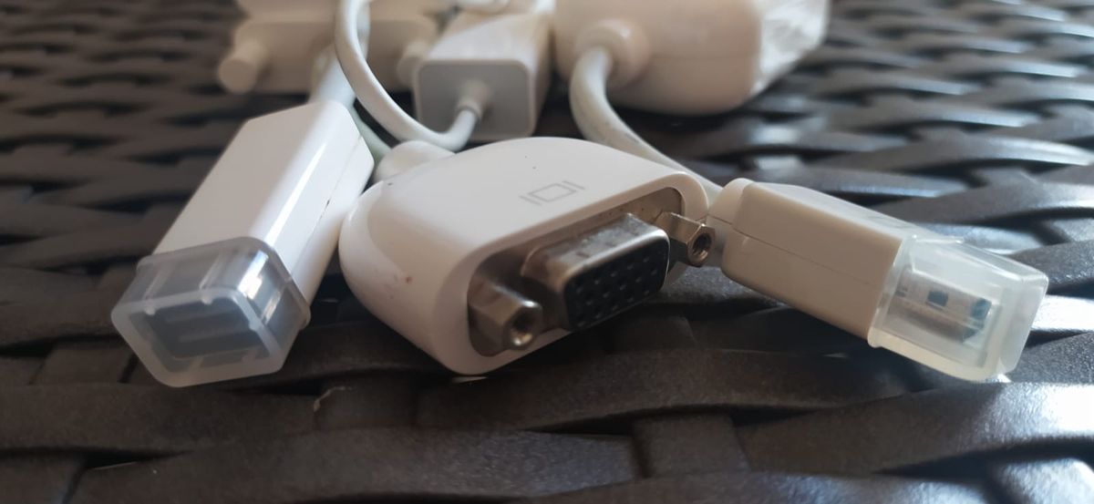 Coleção Cabos Apple Mac Diversas Utilidades | Item Info & Eletro Apple ...
