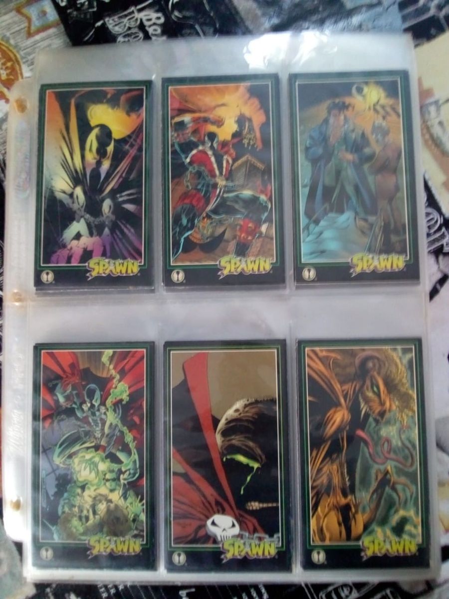 Coleçao Cards Spawn 1995 | Livro Image Usado 49001911 | enjoei