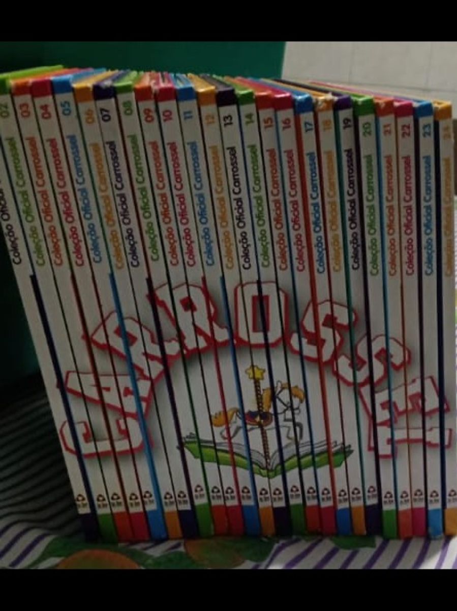 Coleção Carrossel Oficial Completa - 24 Volumes | Item Infantil Usado ...
