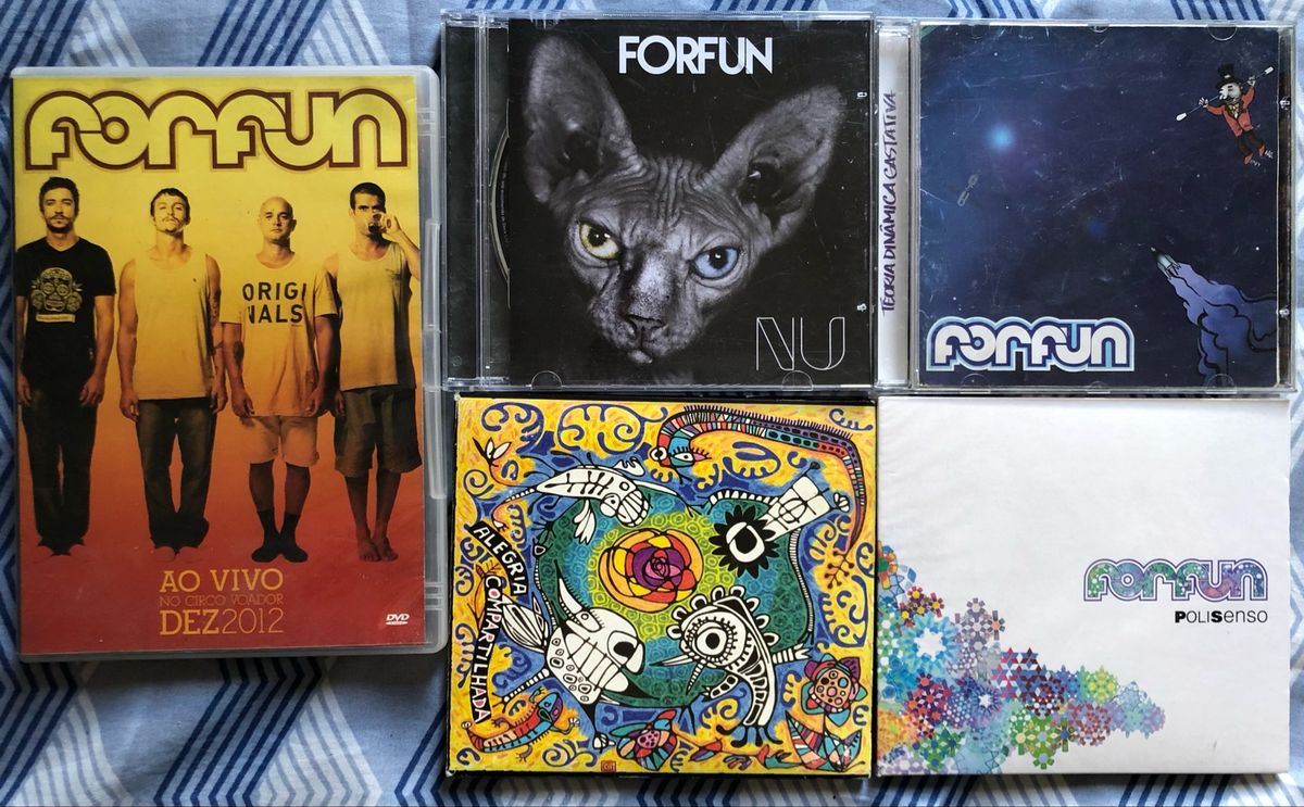 Coleção Cd e Dvd Forfun | Item de Música Forfun Nunca Usado 70579591 ...