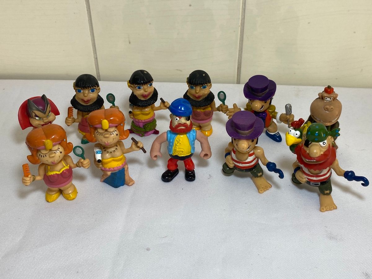 Coleção Circo Mix Revista Recreio 11 Bonecos - Diversos Usados ...