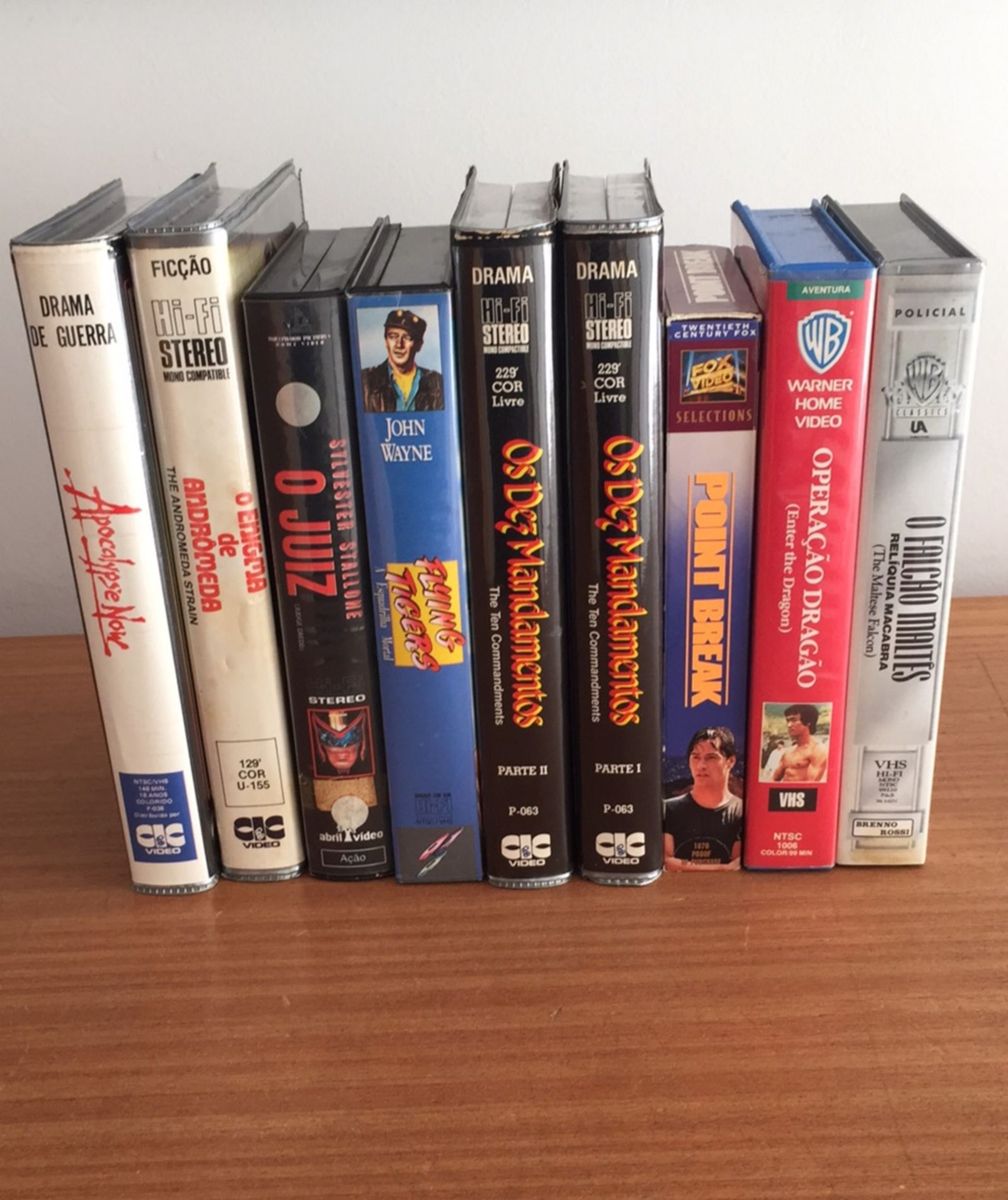 Coleção com 18 Fitas Vhs | Filme e Série Variado Usado 19404656 | enjoei