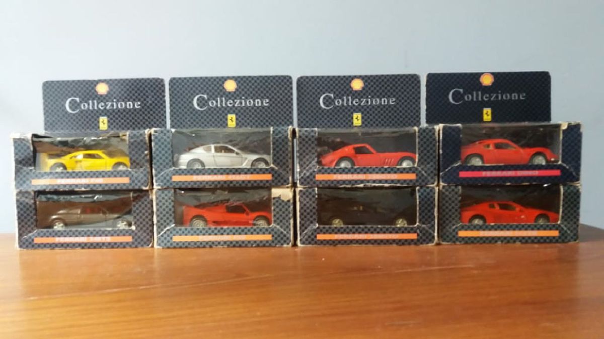 Coleção Completa Carrinhos Ferrari/shell Anos 90 | Brinquedo Usado ...