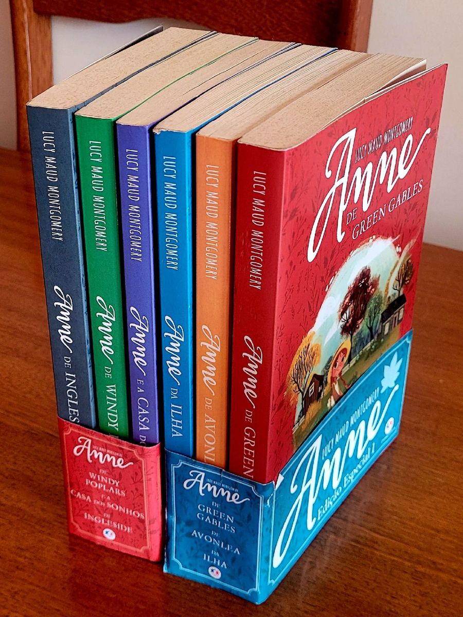 Coleção Completa da Anne: Green Gables, Avonlea, Ilha, Windy Poplars ...