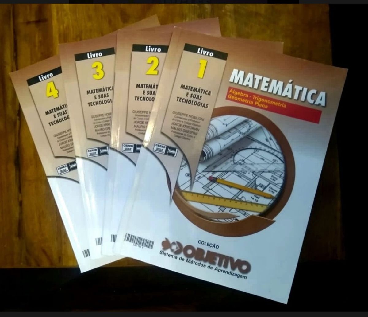 Coleção Completa de Apostilas Pré Vestibular de Matemática Colégio ...