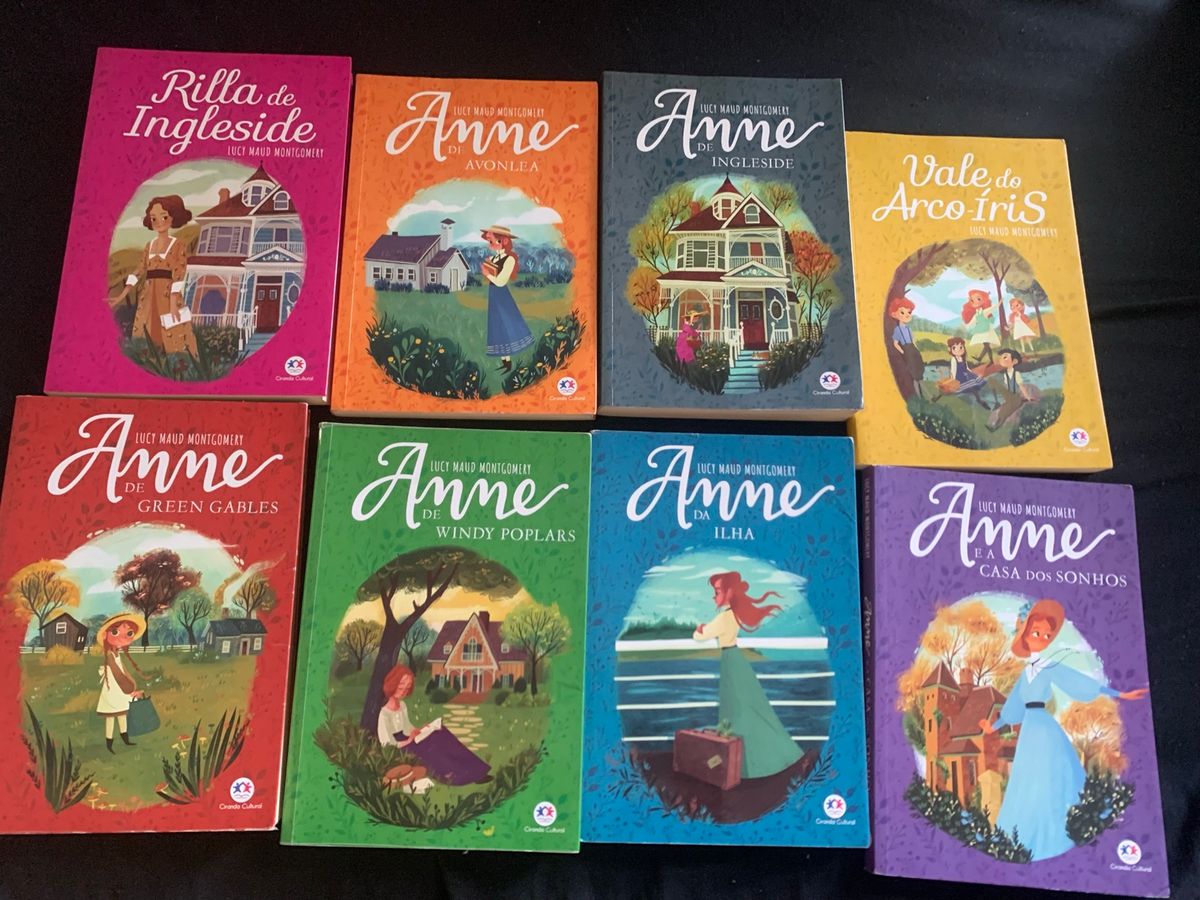 Coleção Completa de Livros Anne de Green Gables | Livro Anne With An E ...