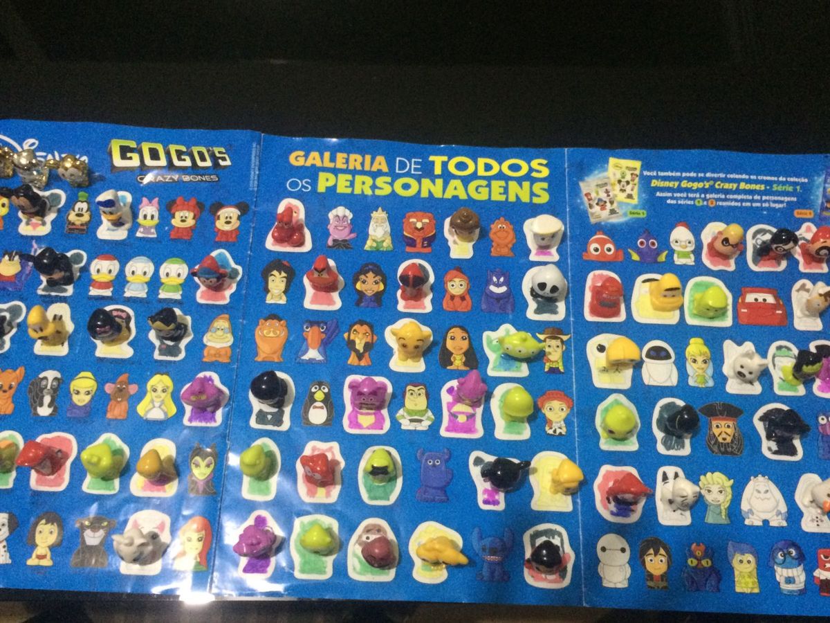 Coleção Completa Disney Gogos Série 1 | Brinquedo Panini Disney Usado ...