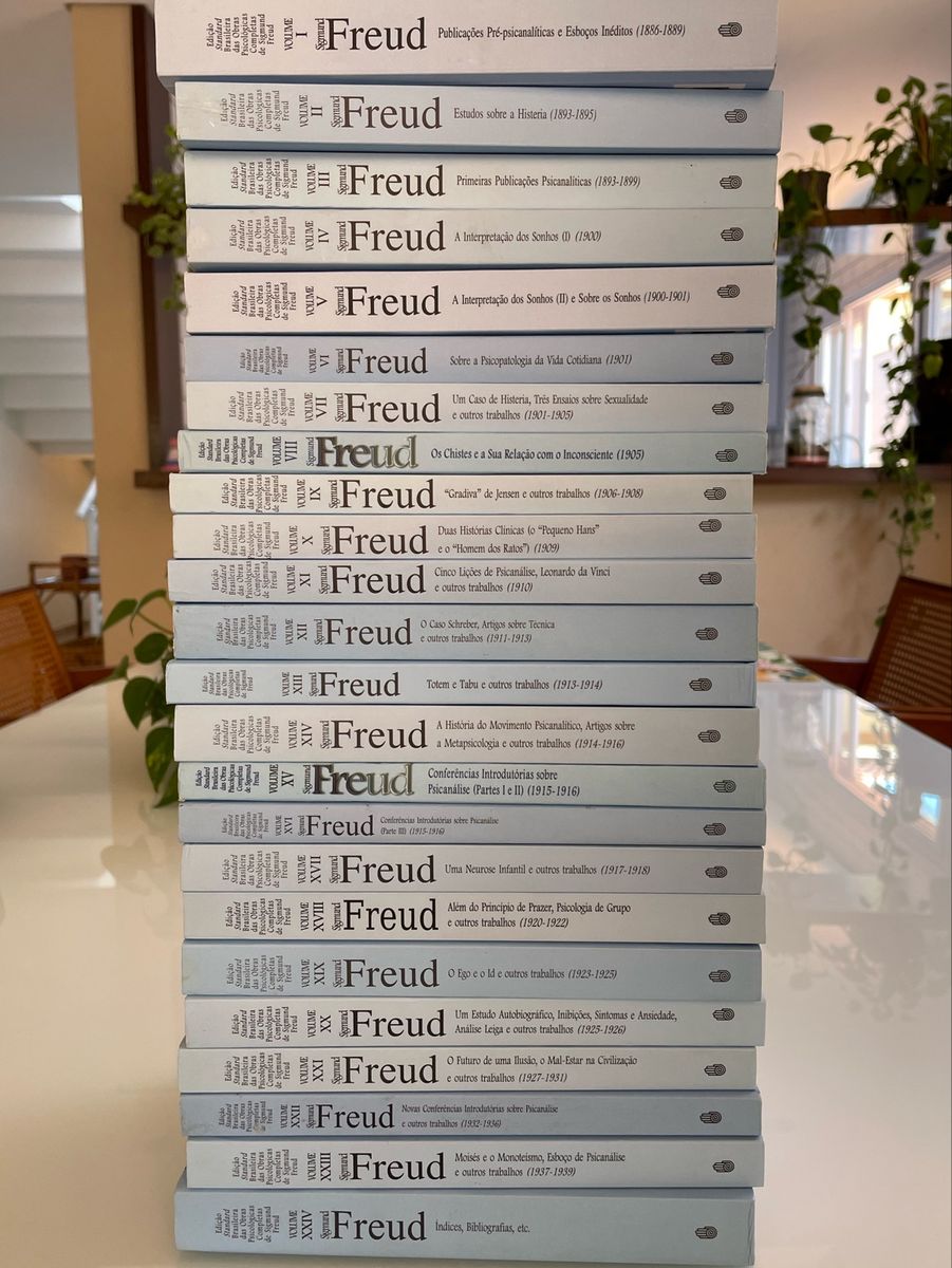 Coleção Completa Freud (imago), com 24 Livros, e Alguns Outros Livros ...
