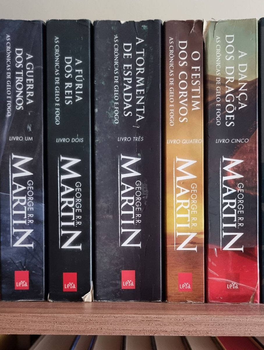 Coleção Completa Game Of Thrones George R R Martin | Livro Leya Usado ...