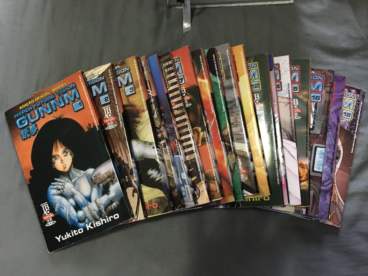 Coleção Completa Mangá Hyper Future Vision Gunnm | Livro Jbc Usado ...
