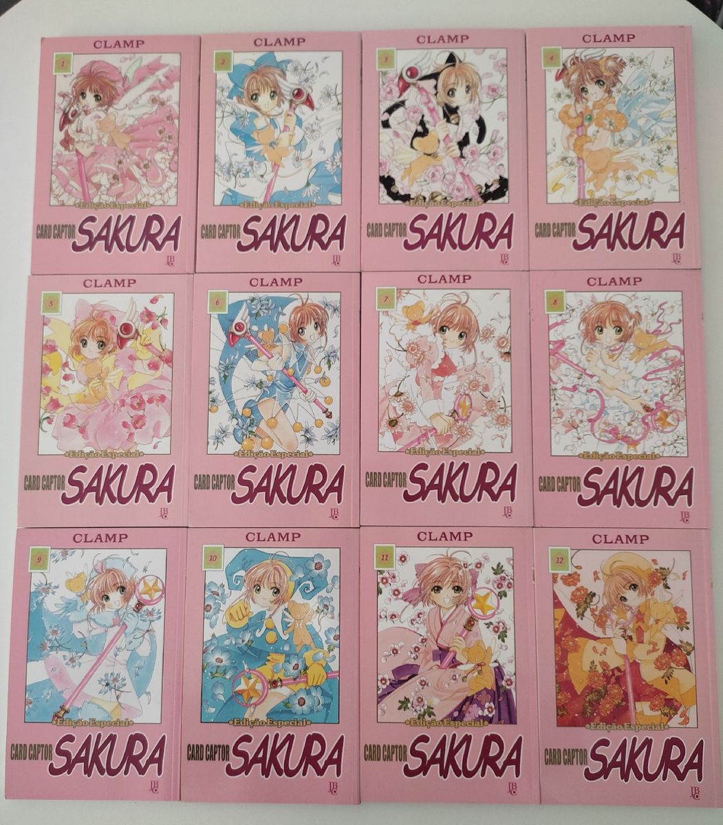 Coleção Completa Mangás Sakura Card Captors | Livro Jbc Usado 75987000 ...