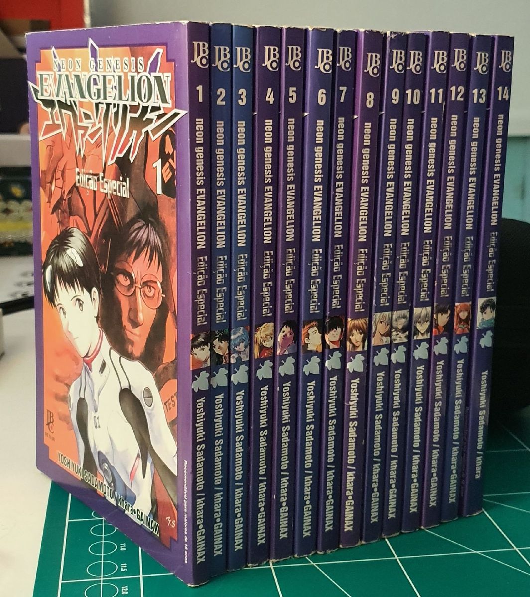 Coleção Completa Neon Genesis Evangelion | Livro Jbc Usado 111308886 ... Coleção Completa Neon Genesis Evangelion | Livro Jbc Usado 111308886 ...