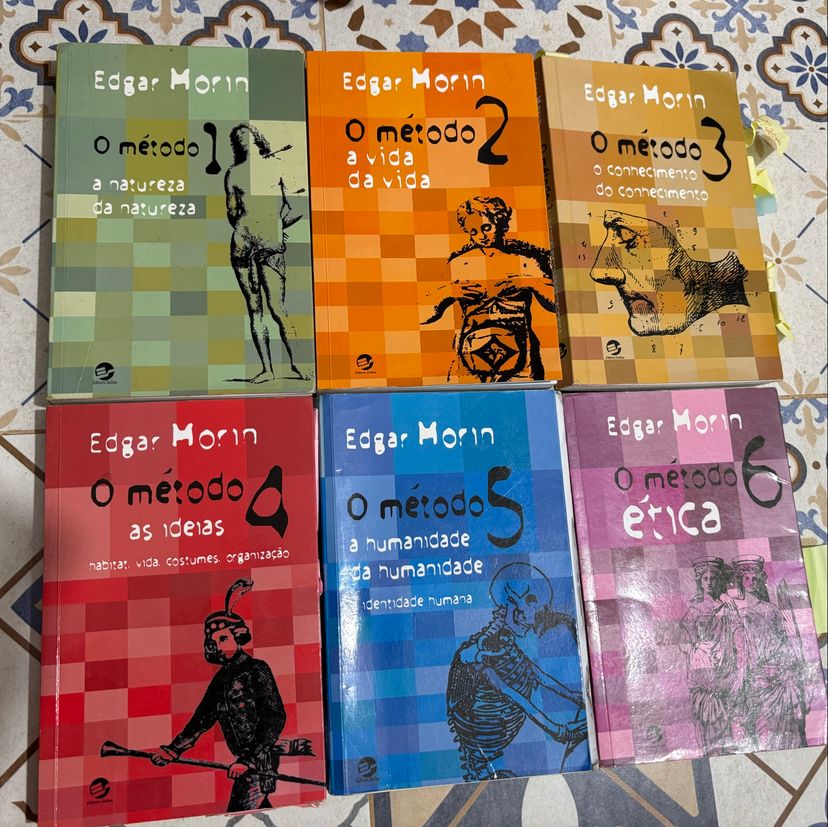 Coleção Completa O Metodo de Edgar Morin | Livro Edgar Morin Nunca ...