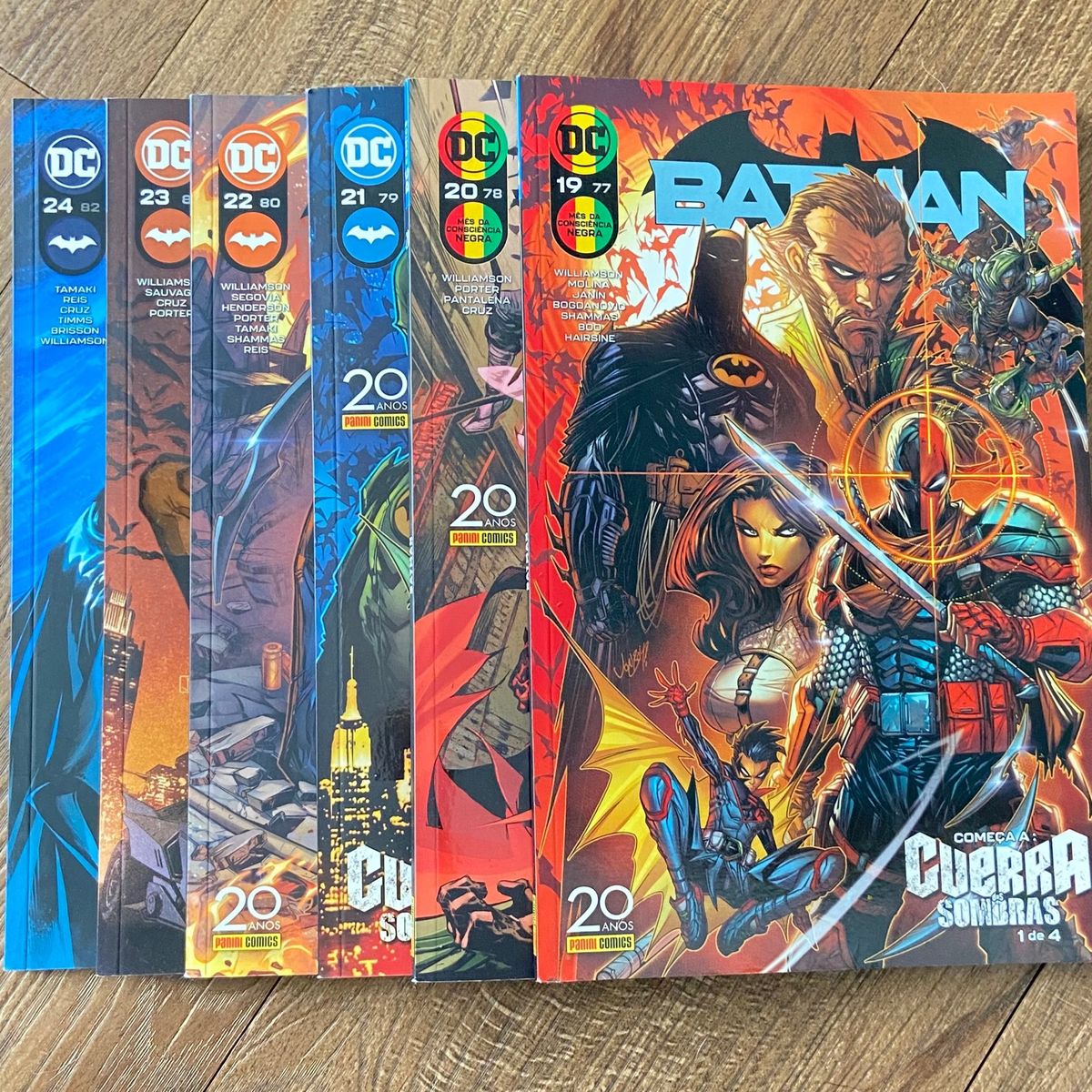 Coleção Completa Panini Comics, Batman Dc, Guerra Das Sombras | Livro ...