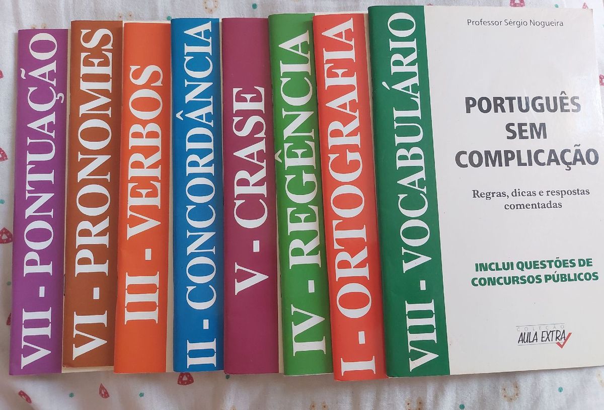 Coleção Completa Português sem Complicação | Livro Coleção Aula Extra ...